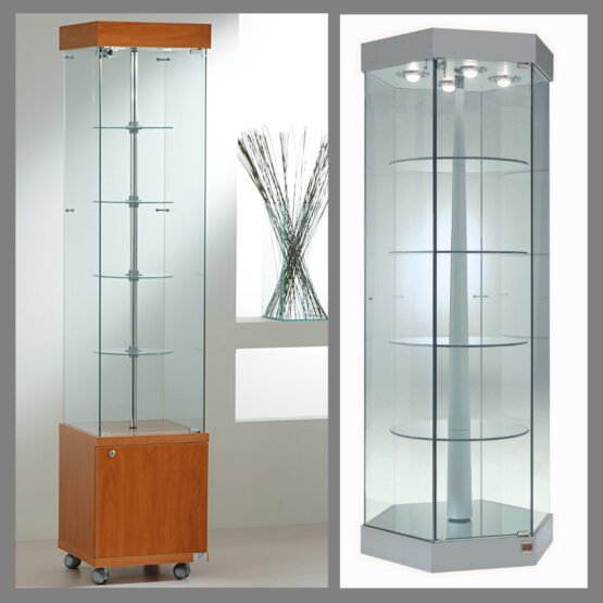 Revolving Showcases and Revolving Display Cabinets | Planet Display