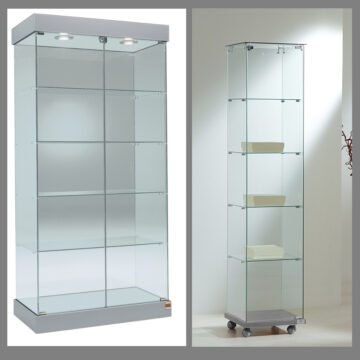 Tower Showcases and Tower Glass Display Case | Planet Display